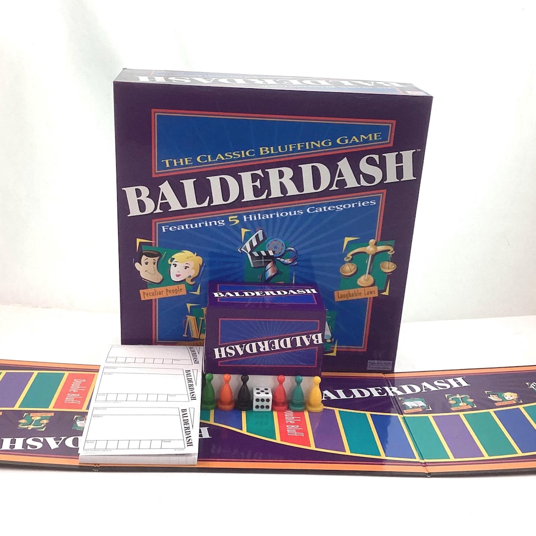 Vintage Balderdash Game 2003, Balderdash Board Game, Family Game Night ...