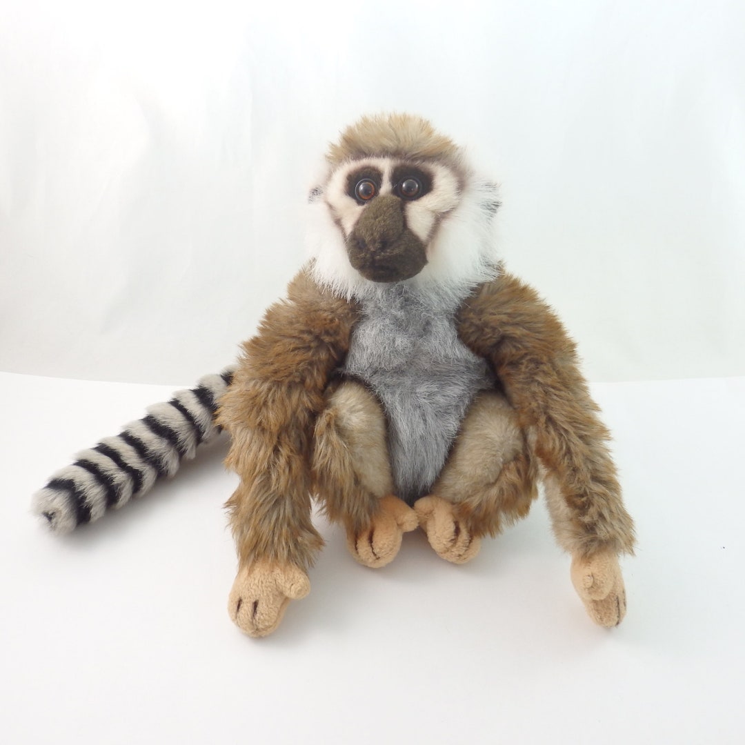 Vintage Talking Lemur Plush Toy, Londo Rainforest Rudy, Lemur Toy ...