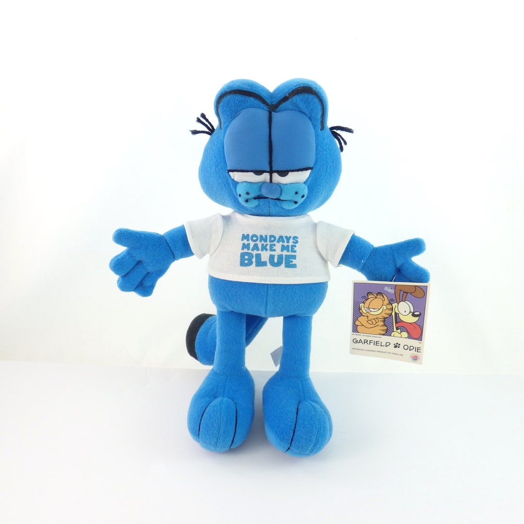 Vintage Garfield Plush Toy, Plush Cat, Small Stuffed Animal, Garfield ...