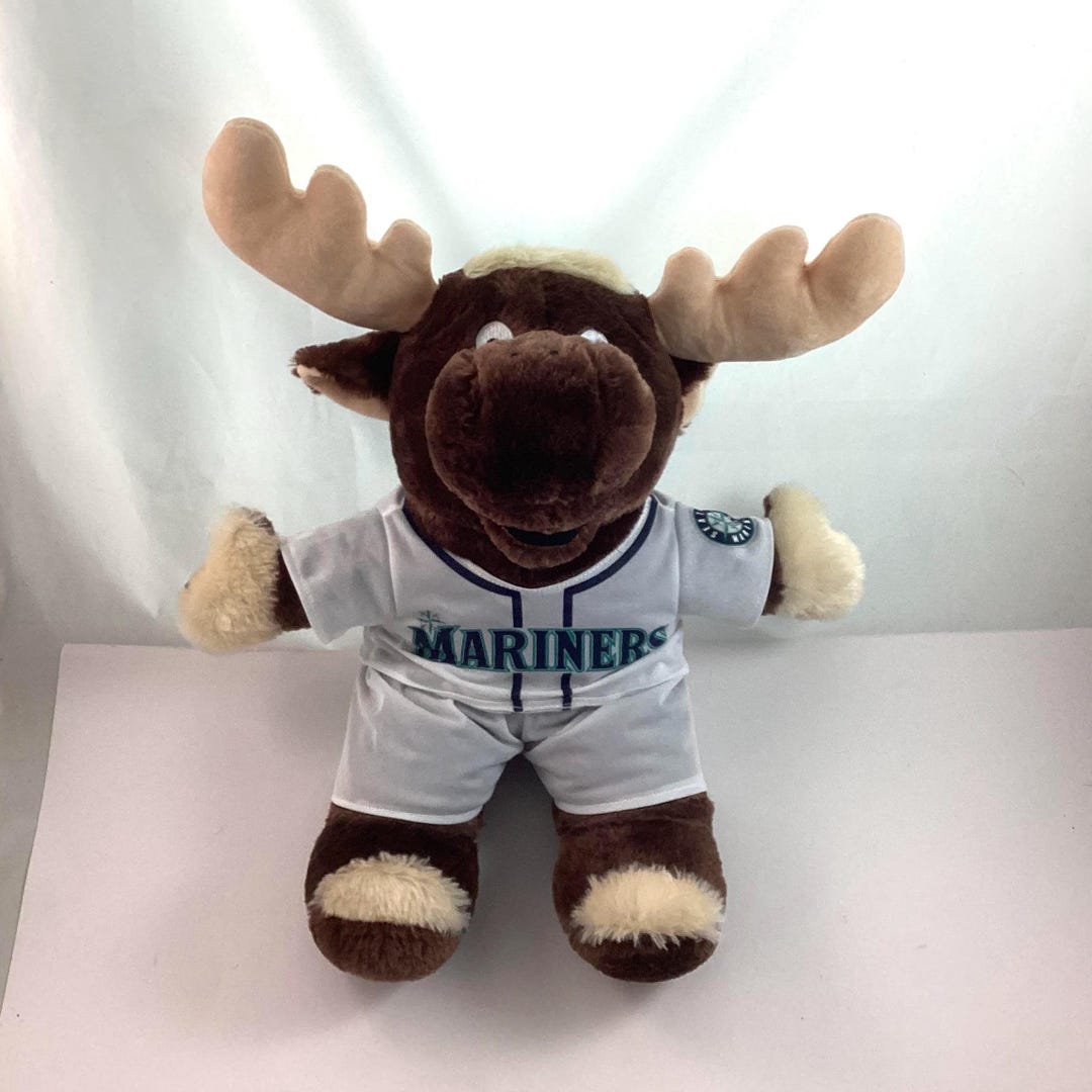 Mariner Moose Plush Toy, Seattle Mariners Mascot Stuffed Animal, Plush ...
