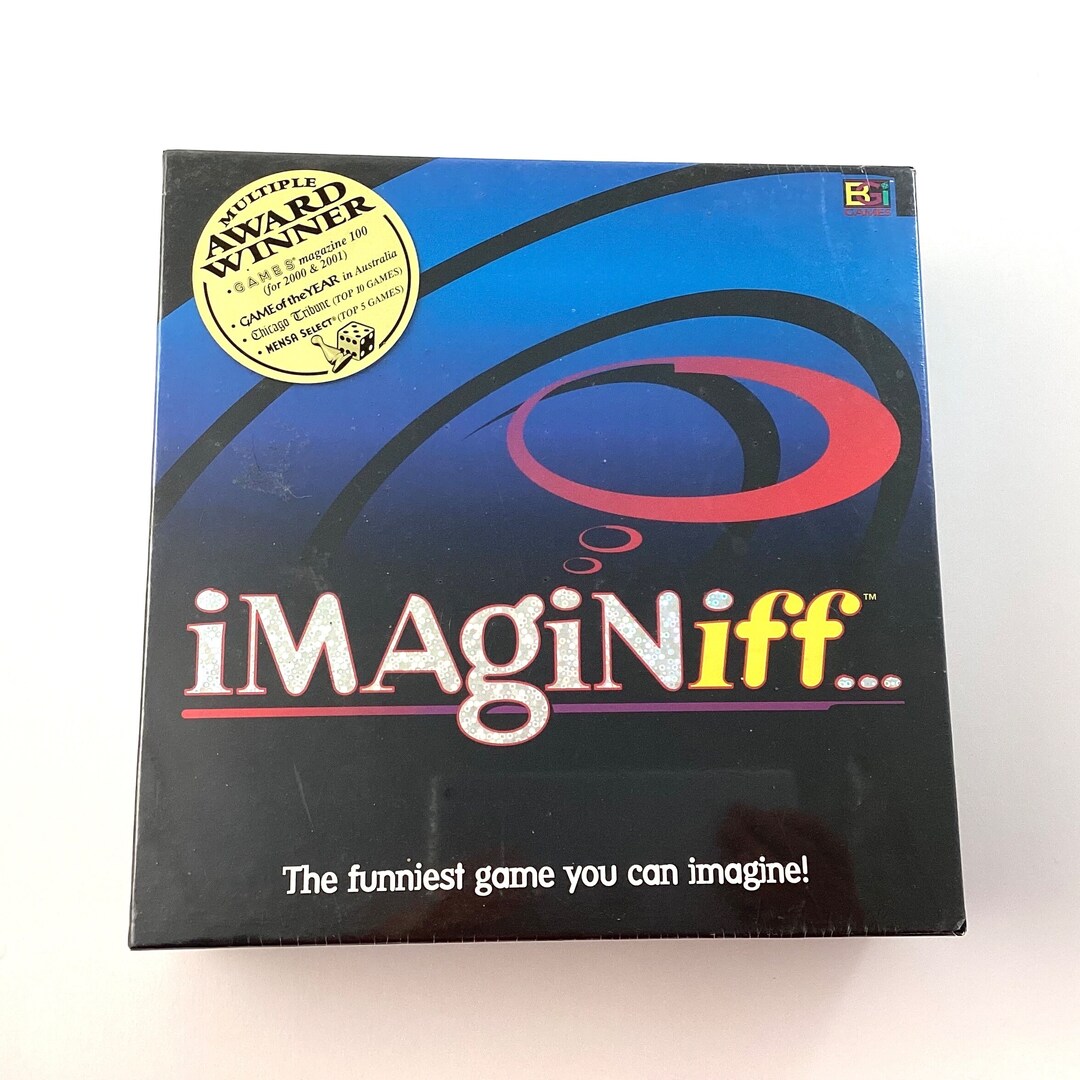 Vintage Sealed Imaginiff Game, Buffalo Games 1998, Imaginiff Board Game ...