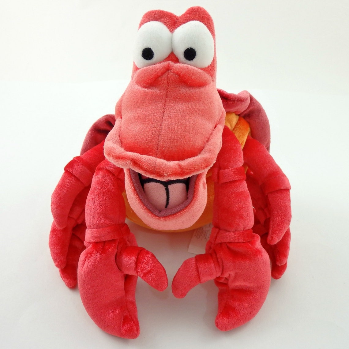 Vintage 90s Disney Sebastian Plush Toy The Little Mermaid | Etsy