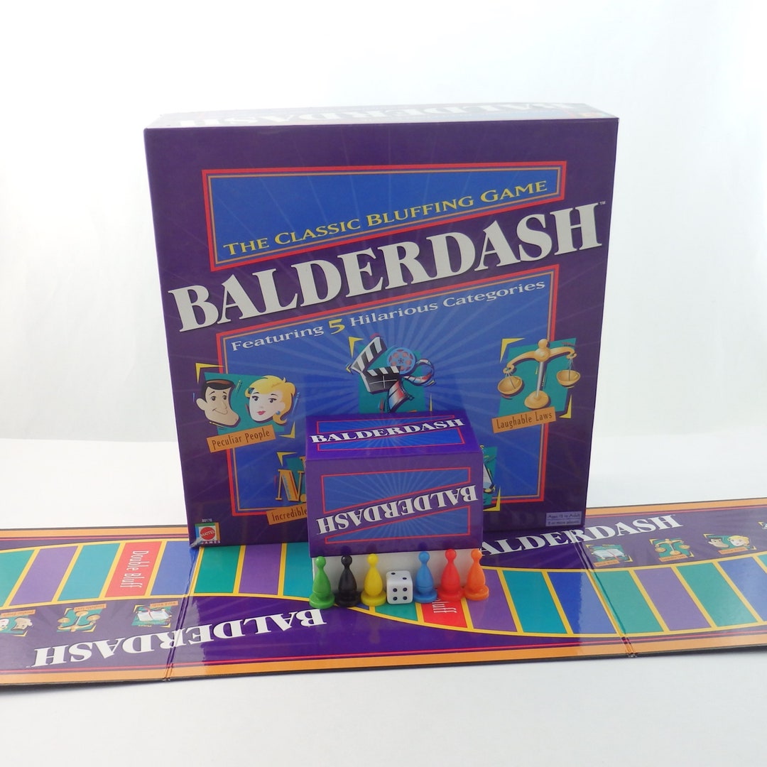 Vintage Balderdash Game 2003, Balderdash Board Game, Family Game Night ...