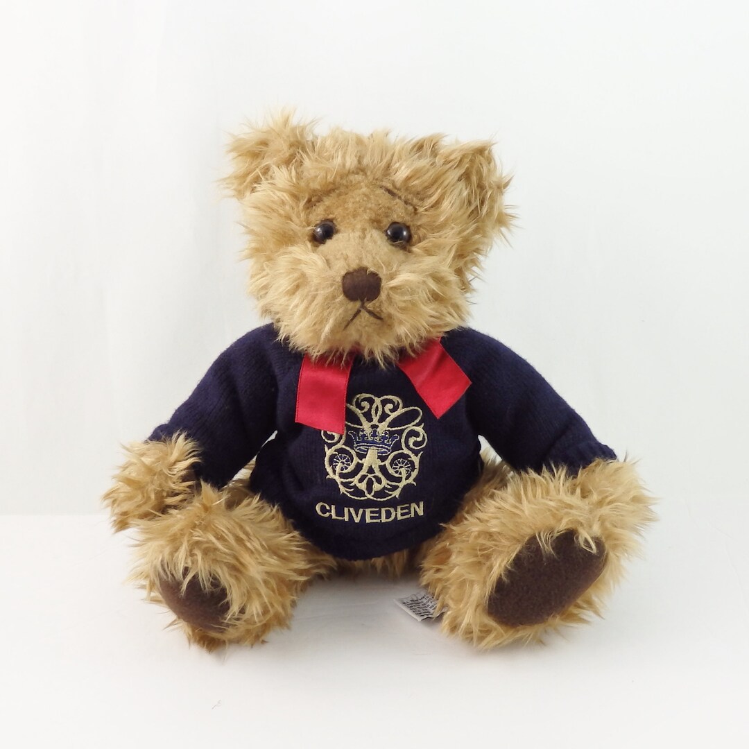 Vintage Russ Teddy Bear Plush Toy Cliveden Scruffy Brown Bear - Etsy