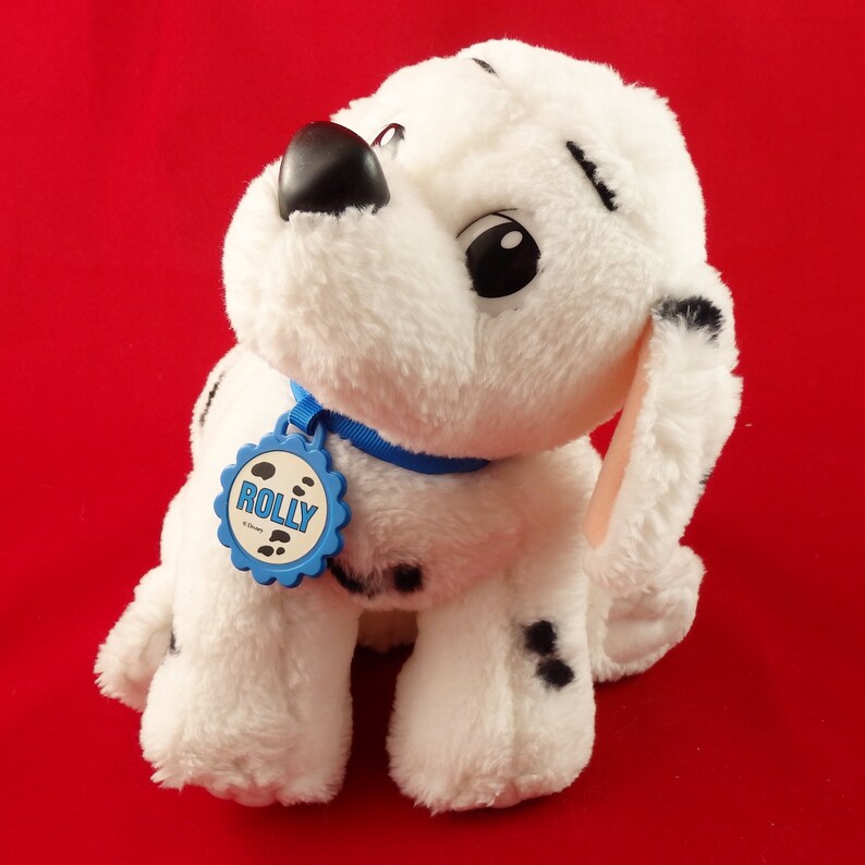 Vintage 90s Disney 101 Dalmatians Plush Toy Rolly Puppy - Etsy