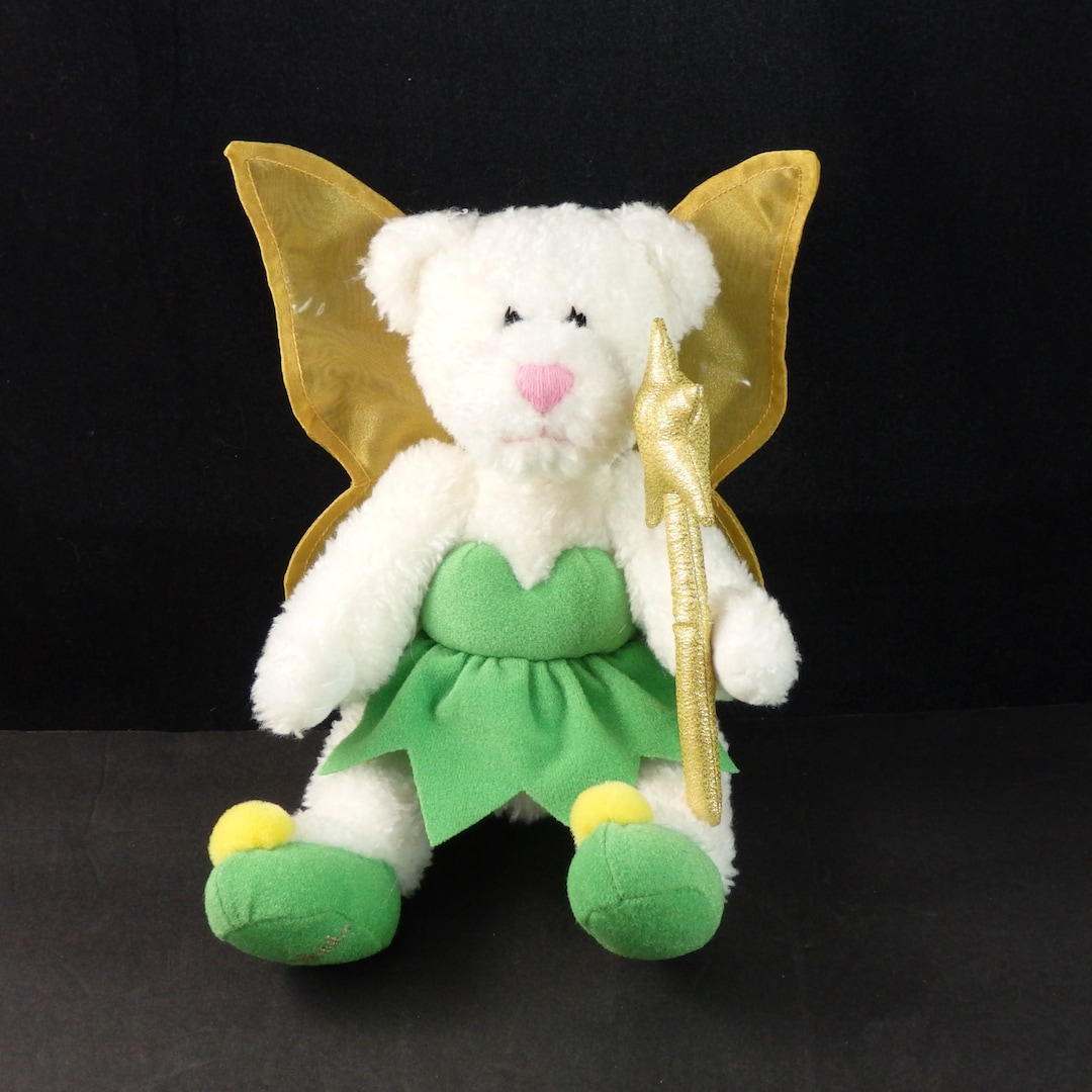 Vintage Tinkerbell Bear Plush Toy, Disneyland Souvenir, Disney Plush ...