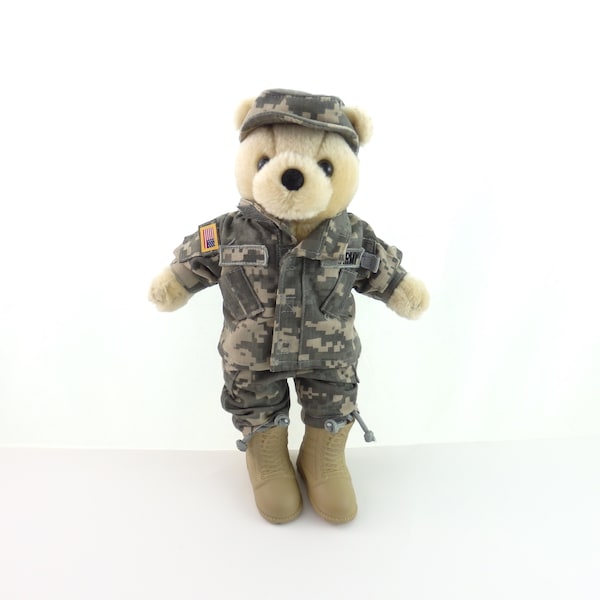 Army Teddy Bear - Etsy