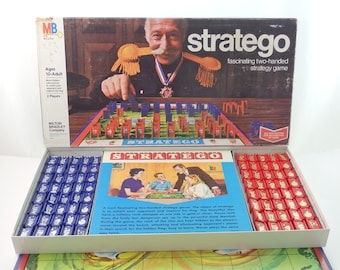 Vintage 1960 stratego Board Game - Etsy