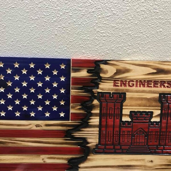 Split American Flag Svg - Etsy