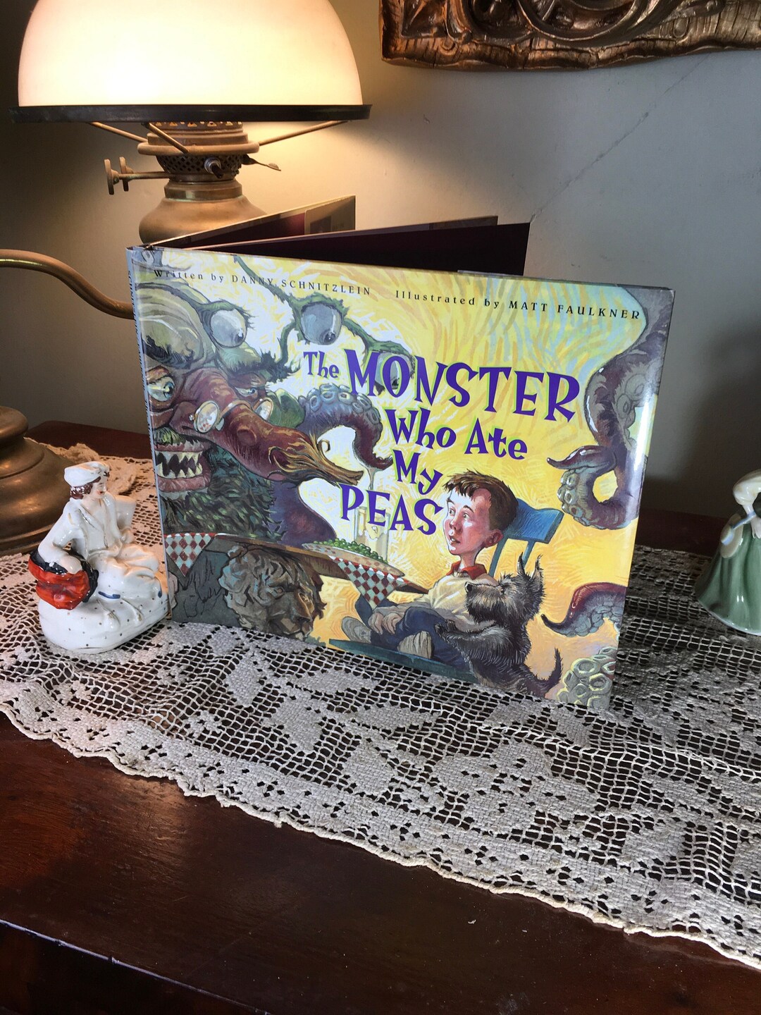 The Monster Who Ate My Peas, Danny Schnitzlein, Author Signed, 2001 ...