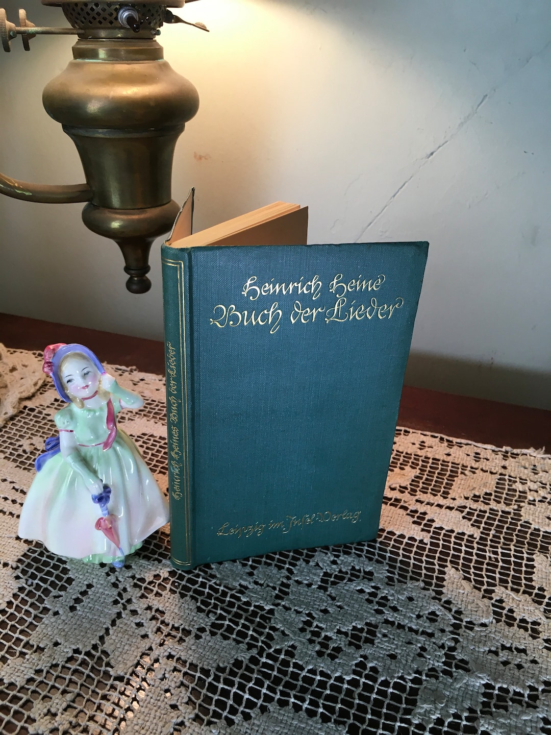 Antique German Song Book: Heinrich Heine "buch Der Lieder", C1929 - Etsy