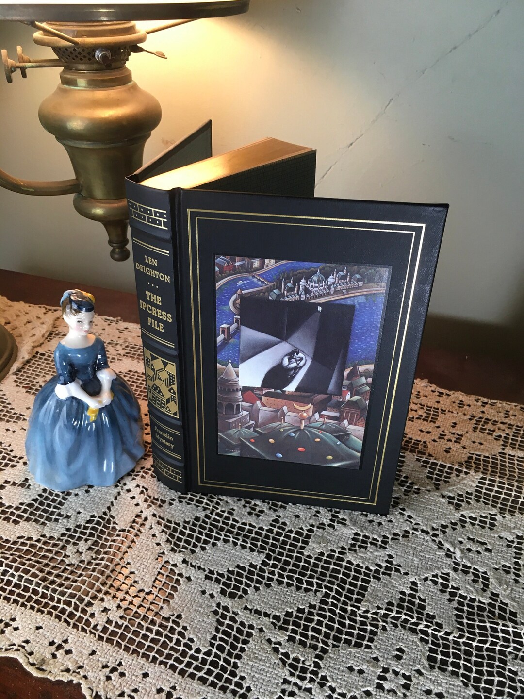 The Ipcress File/len Deighton/1988/franklin Library/espionage Novel ...