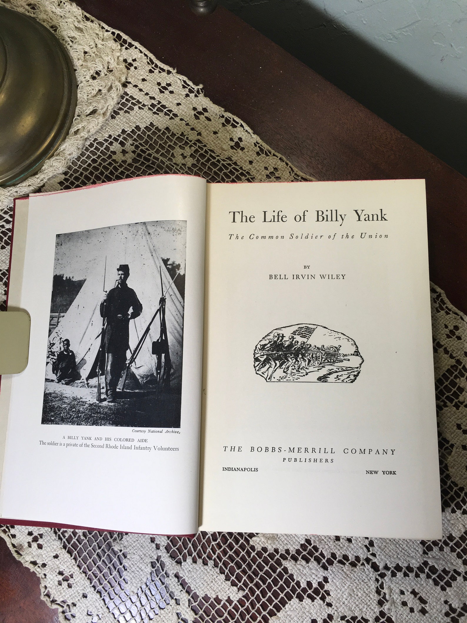 Civil War Life of Billy Yank Bell Irvin Wiley 1952 | Etsy