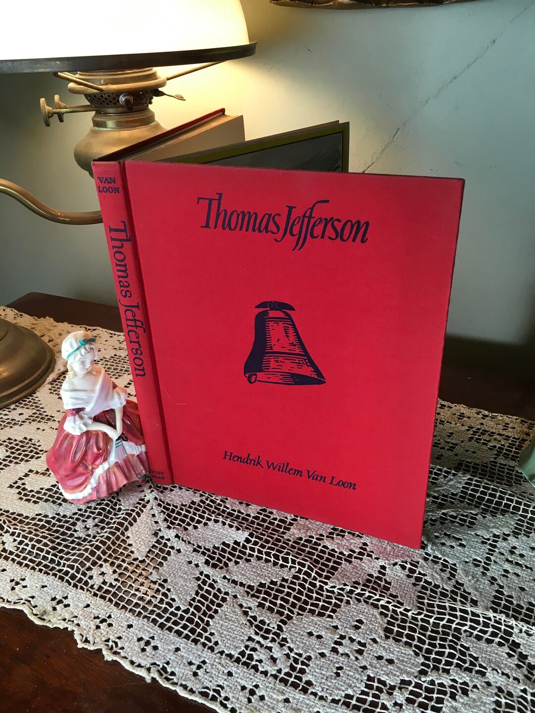 Thomas Jefferson by Hendrik Van Loon, 1943 Illustrated Biography - Etsy