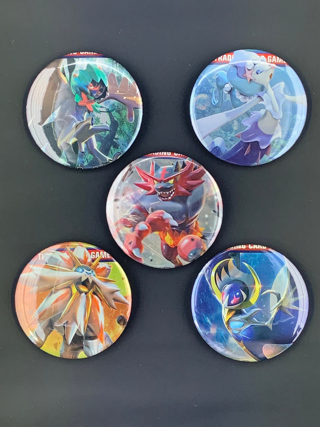 PKMN Sun & Moon Base Set Pack Wrapper Buttons/pins (2.25") - Etsy