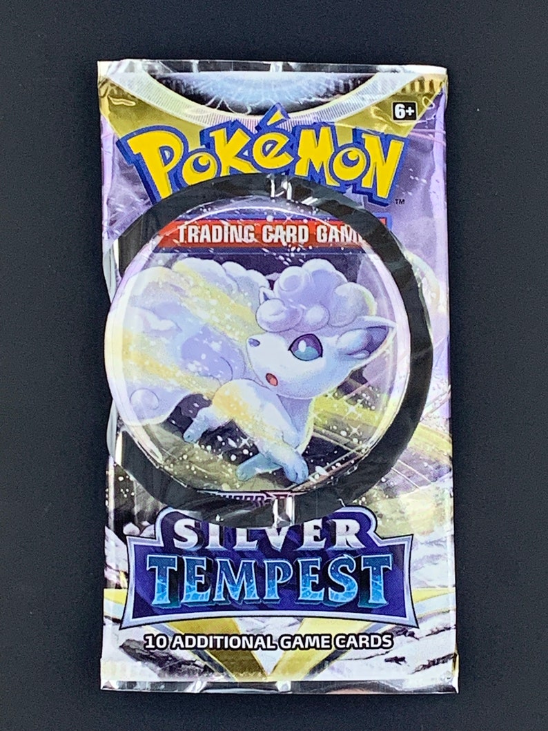 PKMN Sword & Shield Silver Tempest Pack Wrapper Buttons/pins (2.25") - Etsy