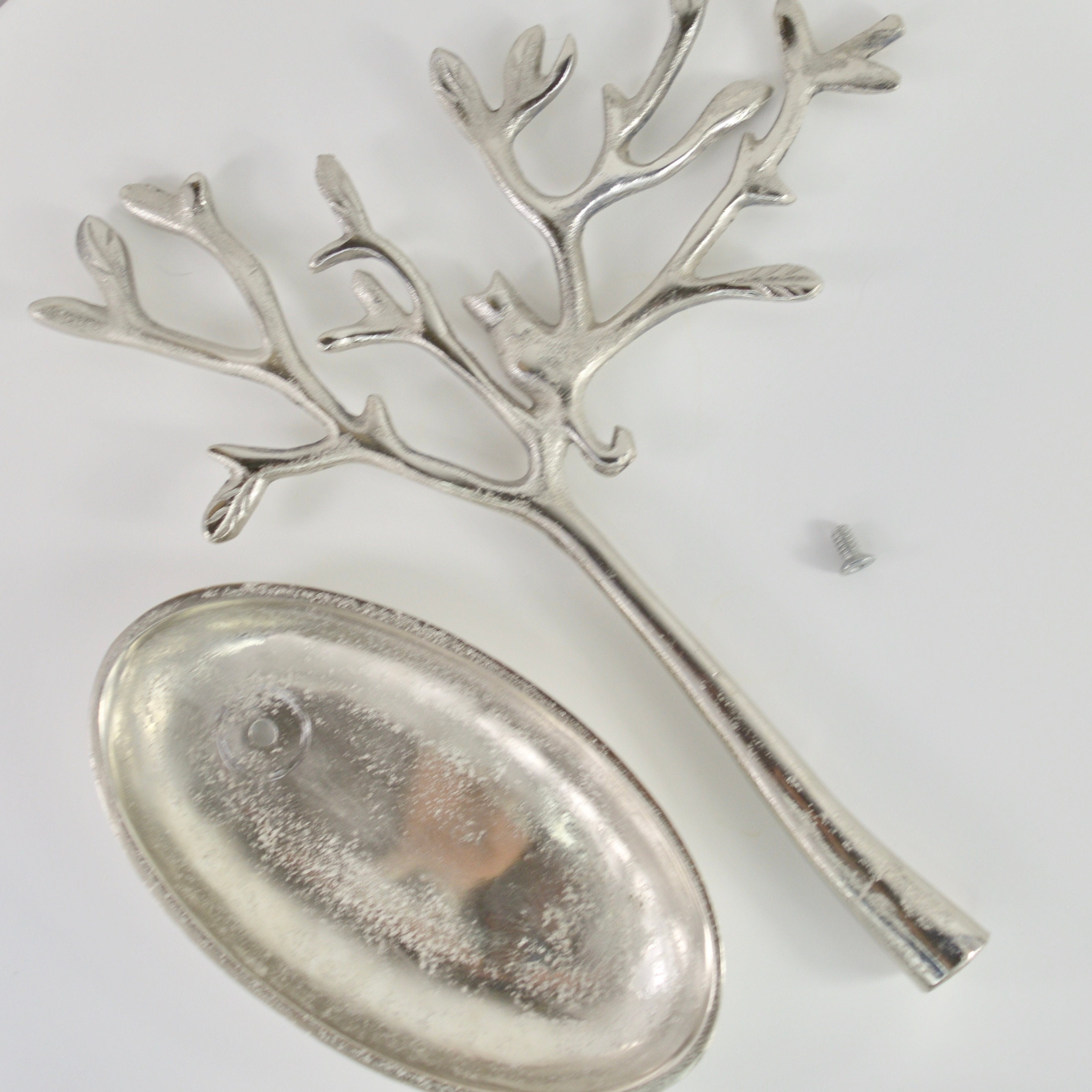 Silver Jewellery Tree Personalised Jewellery Stand - Etsy UK