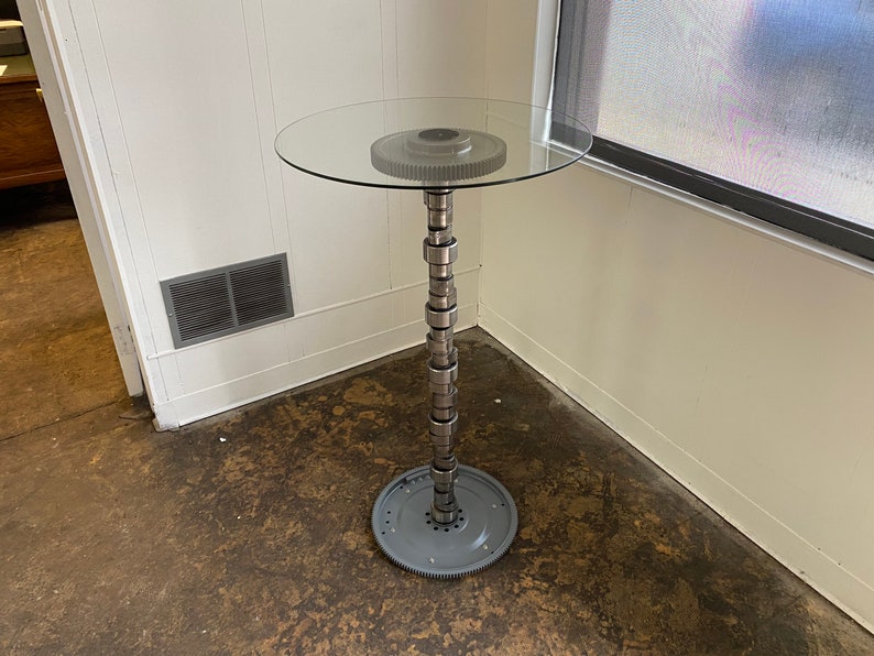 Caterpillar C10 Camshaft Glass Table “moving America” - Etsy