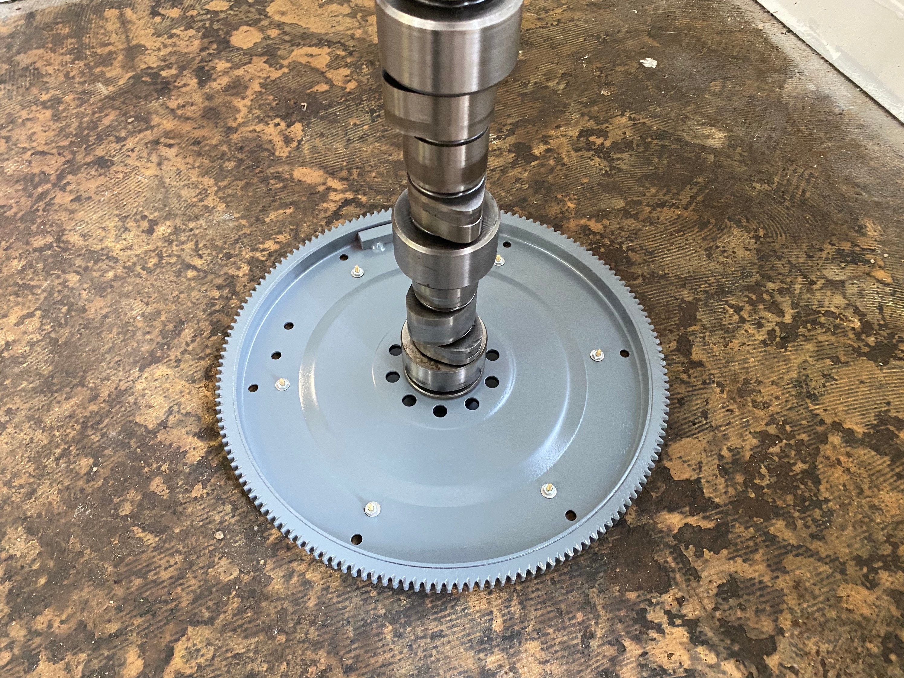 Caterpillar C10 Camshaft Glass Table moving America - Etsy