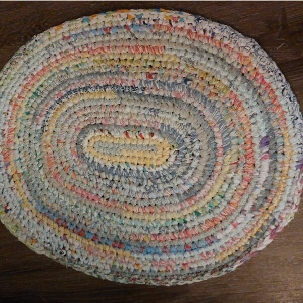Oval Rag Rug - Etsy