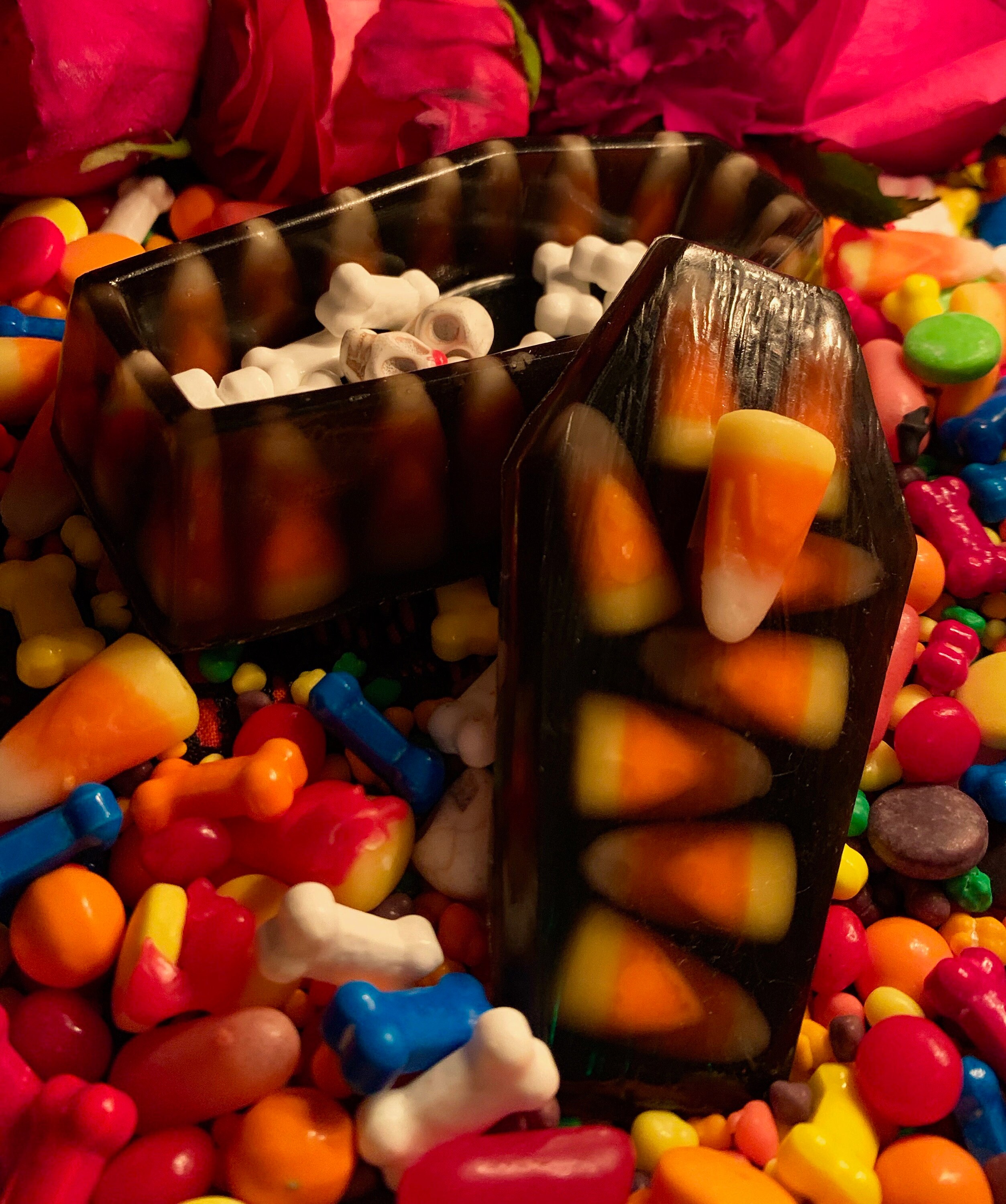 Candy Coffin Real Candy Candy Corn | Etsy