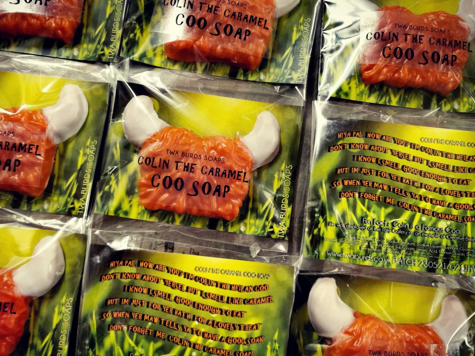 Highland Cow Soap / Colin the Caramel Coo Soap Bar / Vegan / - Etsy