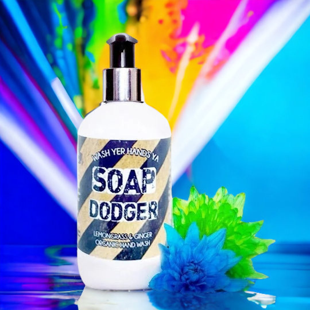 Soap Dodger Gag Gift Lemongrass and Ginger Organic Liquid Hand - Etsy UK