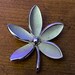 Silver Flower Pin by Trifari - Etsy