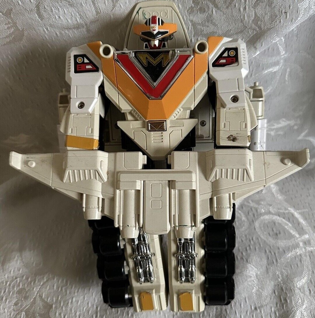 Vintage Power Rangers in Space Deluxe Mega Winger ZORD 1998 Bandai ...