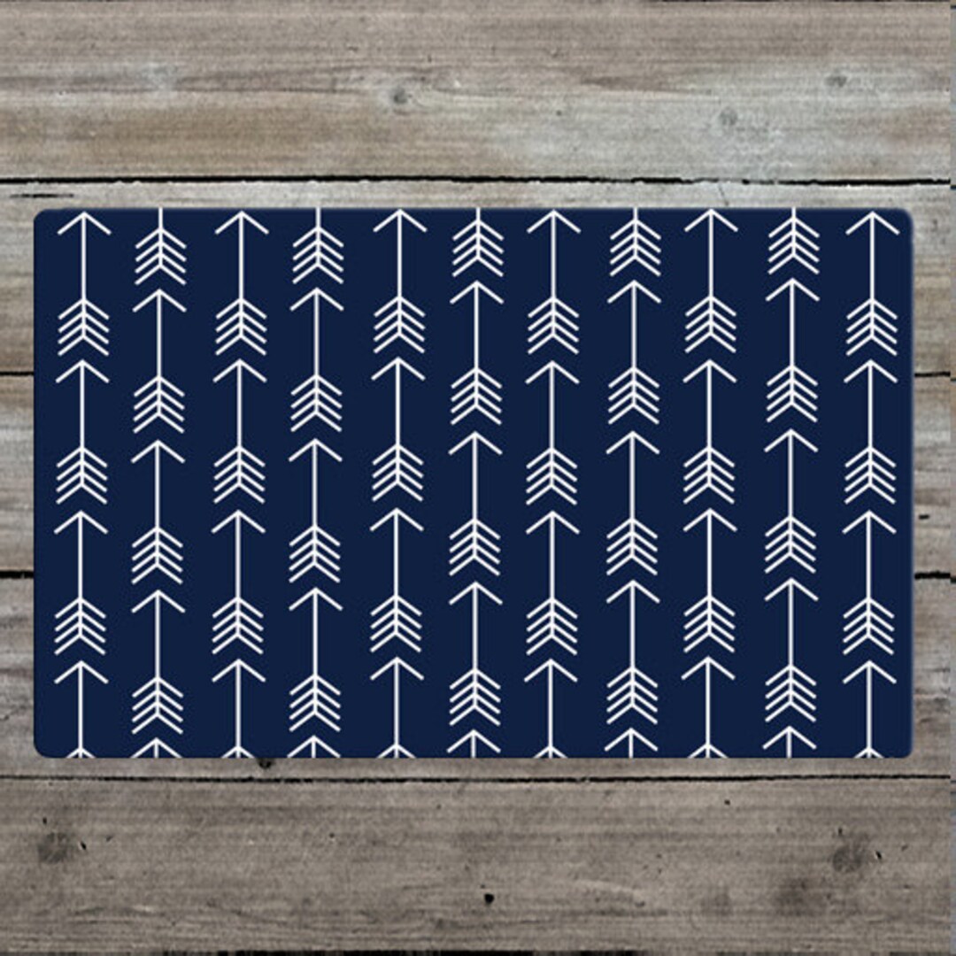 Navy Blue Arrow Rug Nursery Rug Woodland Rug Navy Rug Modern Kids Room ...