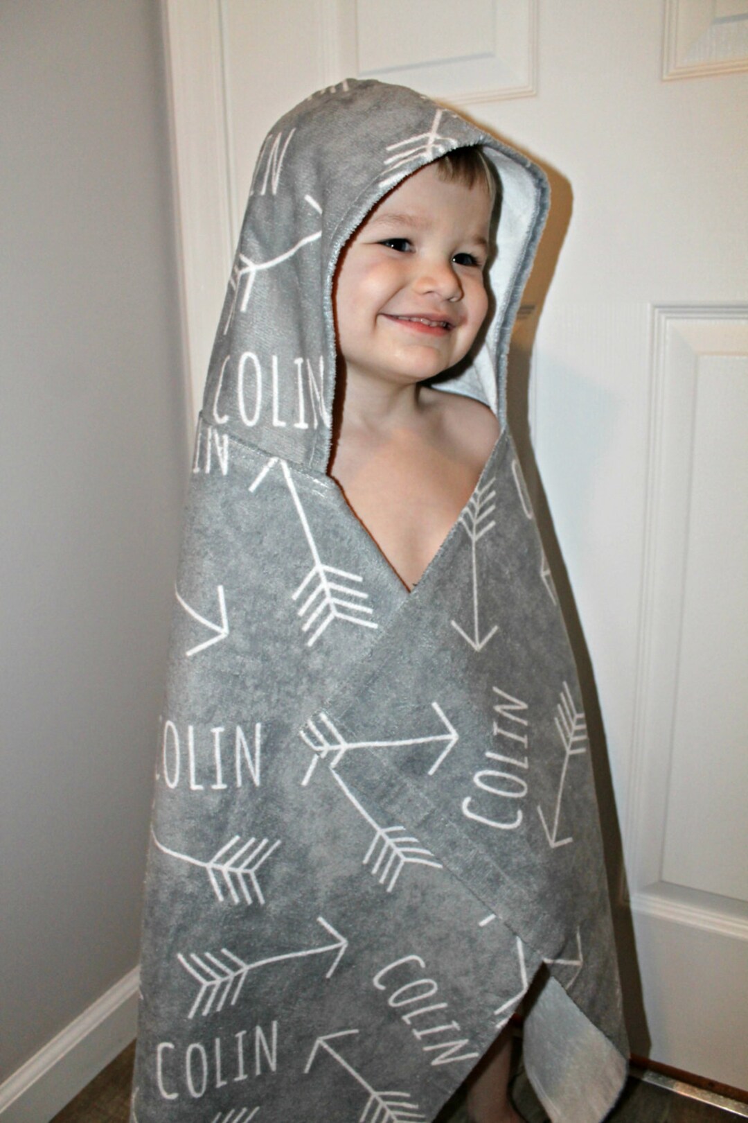 Personalized Hooded Towel Baby Towel Personalized Baby Gifts Kids Bath ...