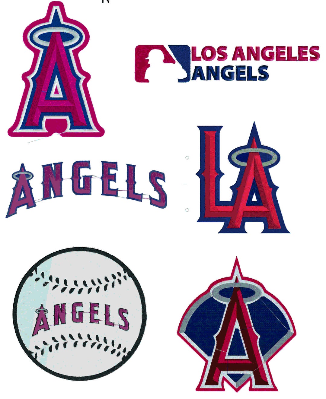 Angels Embroidery Designs - Etsy