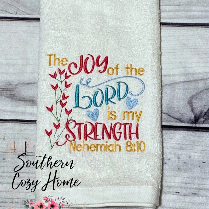 Scripture Embroidery - Etsy