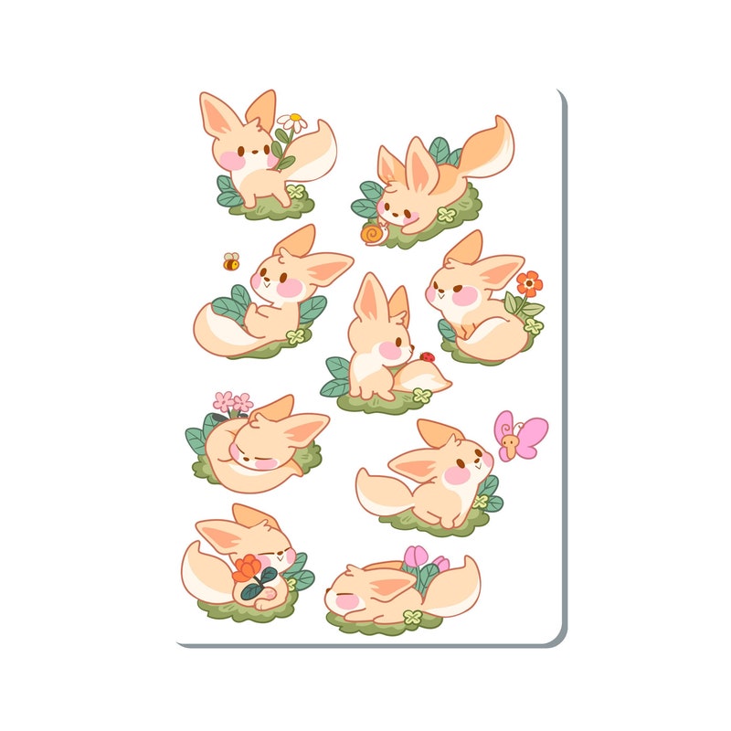 Fennec Decal - Etsy