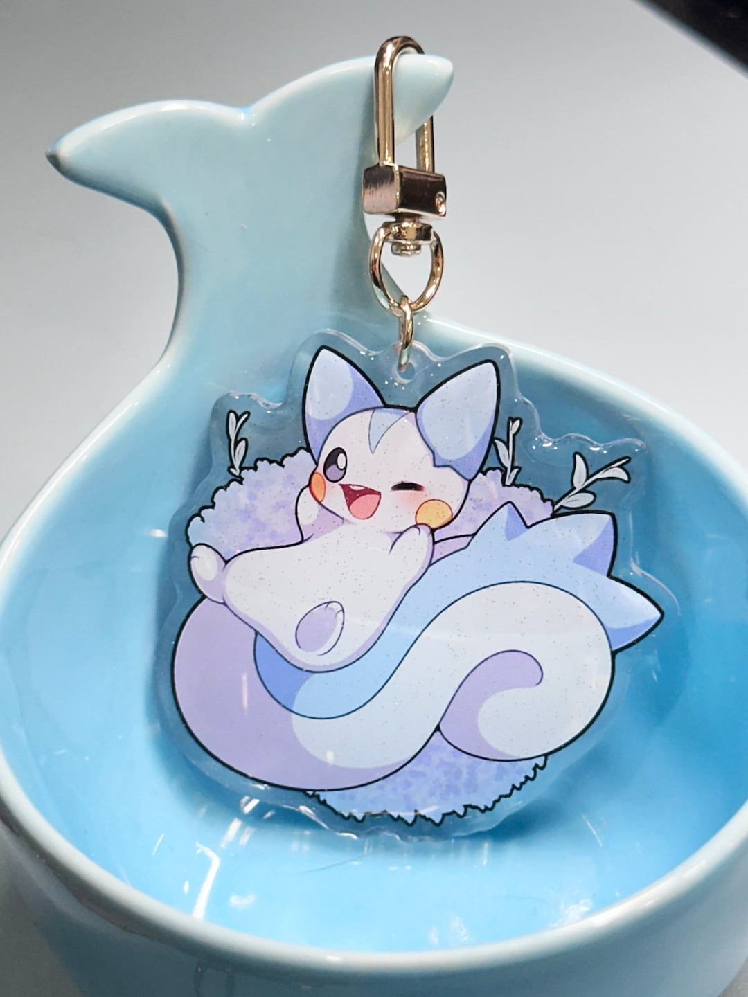 Pachirisu 2” Acrylic Keychains | Double Sided Glitter Epoxy - Etsy