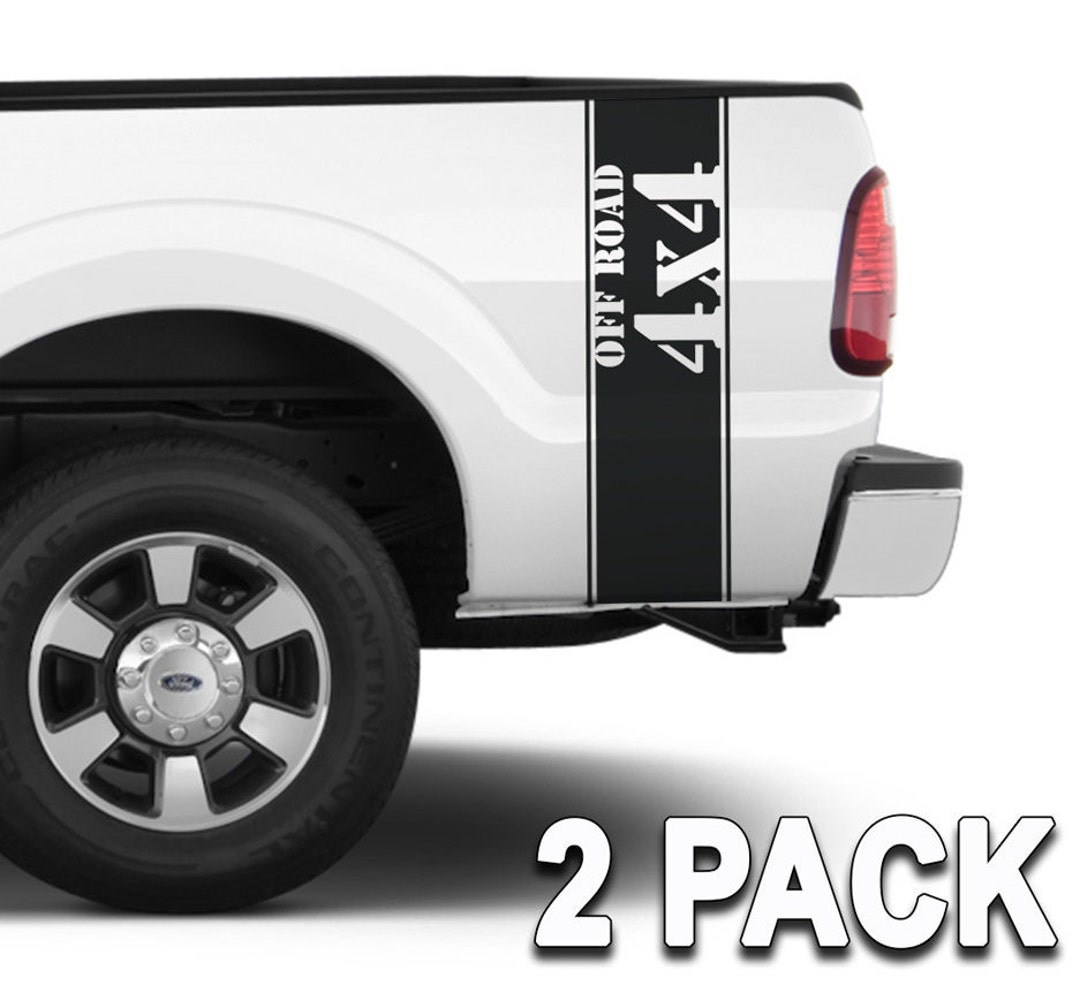 4x4 off Road Truck Side Decals Truck Bed Band Stripes Matte - Etsy