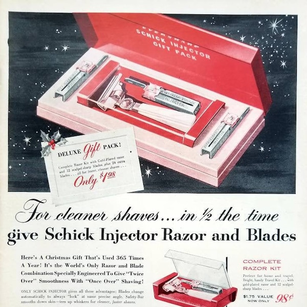 Schick Injector Razor - Etsy