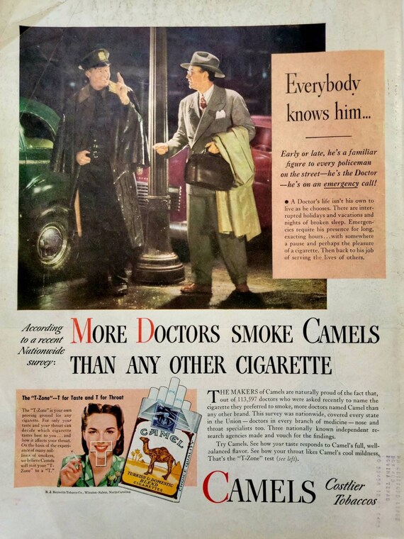 Kamel Cigarettes Man
