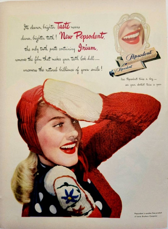 Pepsodent Advertisement