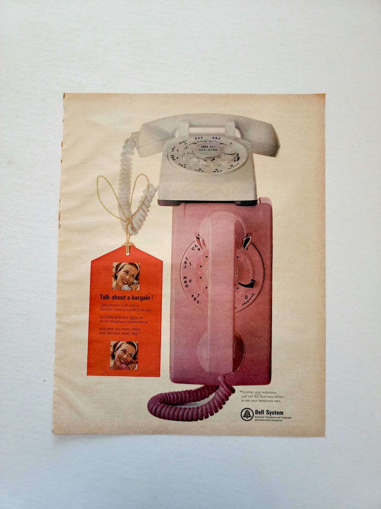 1965 Bell Telephone Systems Vintage Advertisement Vintage - Etsy