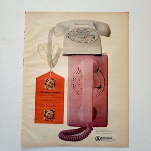 1965 Bell Telephone Systems Vintage Advertisement Vintage Phone Decor ...