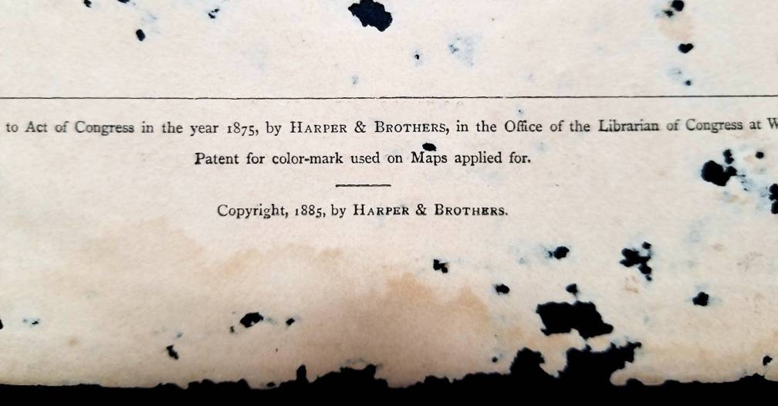 Antique 1890 Map of Canada / Map Wall Art / Office Decor / - Etsy