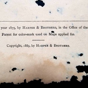 Antique 1890 Map of Canada / Map Wall Art / Office Decor / Vintage ...