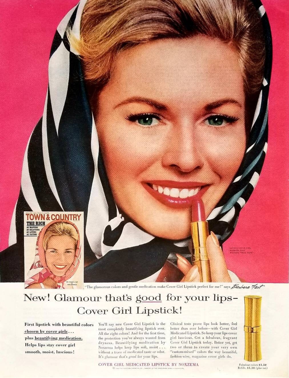 40s Makeup Ads