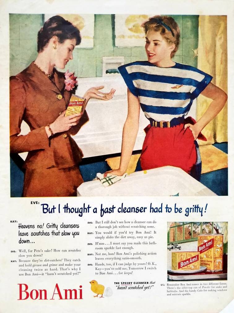 Vintage Cleaning Ads