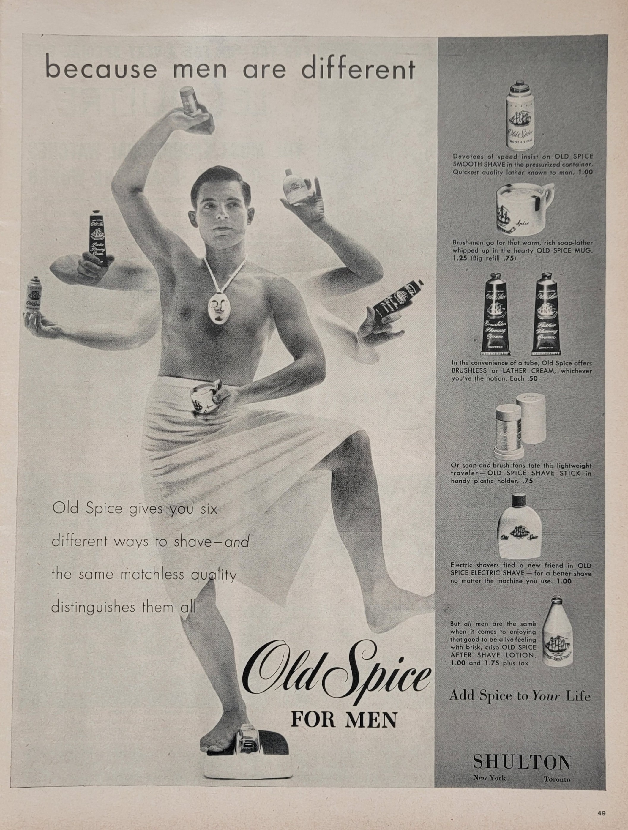 Vintage Old Spice Ads