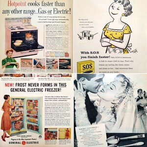 Vintage Advertisements Mystery Lot of 50 Random Magazine Ads Alcohol ...