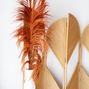 5FT-3 Pc RED UVA Stalk/pampas/natural Stalk/natural Branches/rustic ...