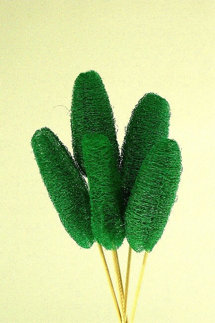 4-6 Luffa Pods on Sticks/branches/centerpiece Decor/ | Etsy
