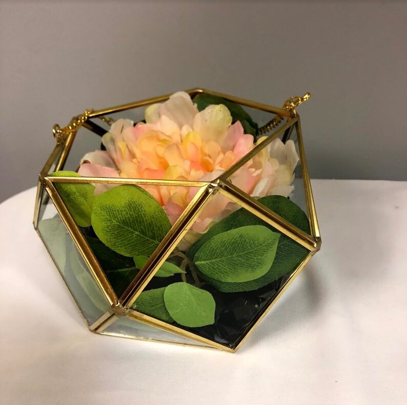Octagon Geometric Terrarium/ Wedding Table Decor/ Succulent | Etsy